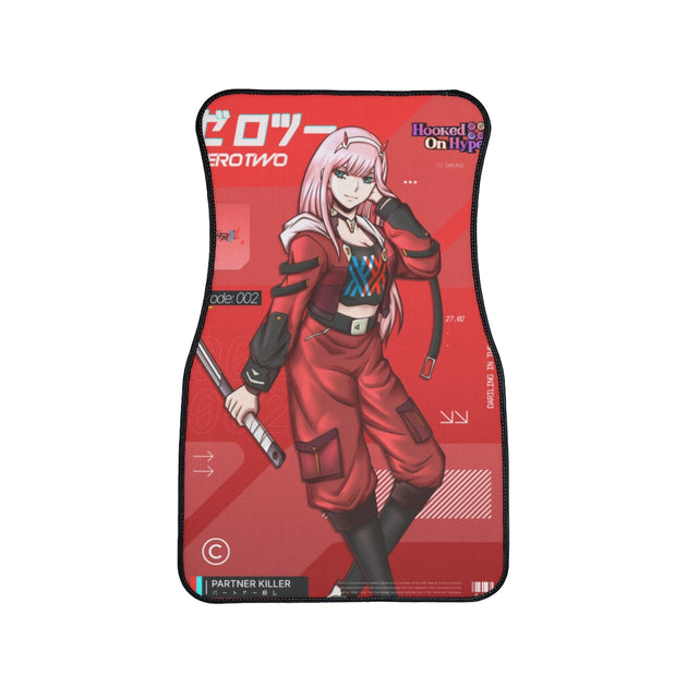 Zero Two 02 Car Mat SE – HookedOnHype