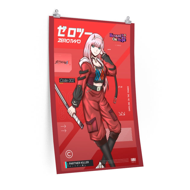 Zero Two 02 Poster SE – HookedOnHype