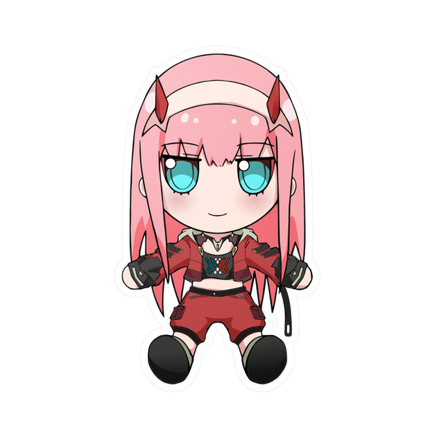 02 Zerotwo SE Chibi Fumo Full Body Kiss-Cut Vinyl Decal – HookedOnHype