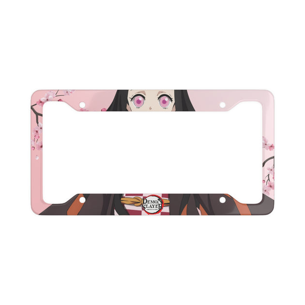 Nezuko License Plate Frame (Original Logo) – HookedOnHype