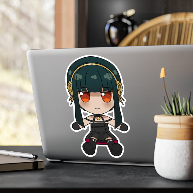 Yor Forger Chibi Fumo Full Body Kiss-Cut Vinyl Decal – HookedOnHype
