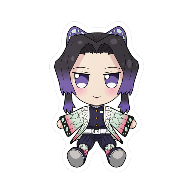 Shinobu Chibi Fumo Full Body Kiss-Cut Vinyl Decal – HookedOnHype
