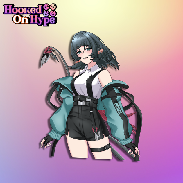 Jane Doe Se Anime Sticker Decal Sfw And Nsfw Hookedonhype