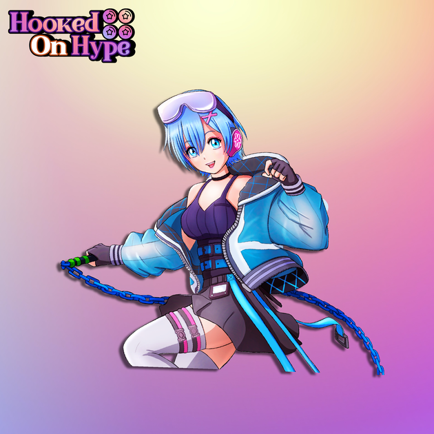 Rem Neon | Anime Sticker Decal – HookedOnHype