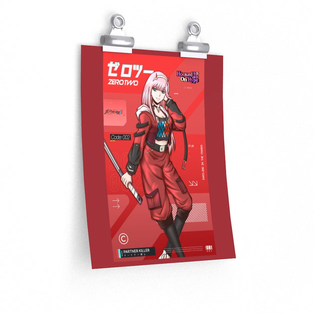 Zero Two 02 Poster SE – HookedOnHype