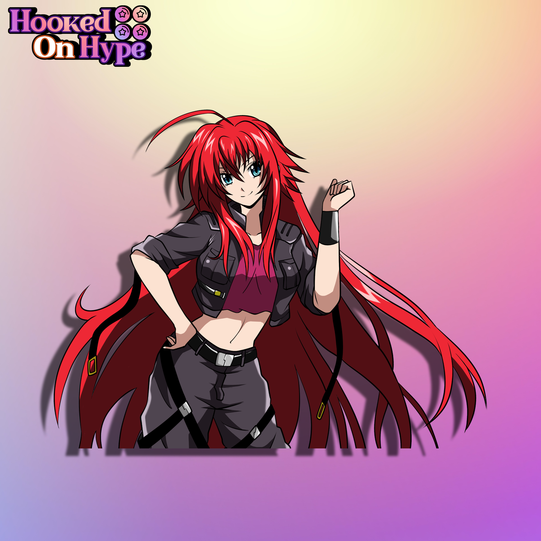 Rias Gremory SE | Anime Sticker Decal – HookedOnHype